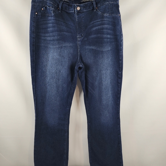Laurie Felt | Jeans | Laurie Felt Regular Silky Denim Baby Bell Blue ...